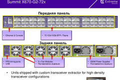 Extreme X670-G2 series switches.X670-G2-48x-4q - isp-tech.ru